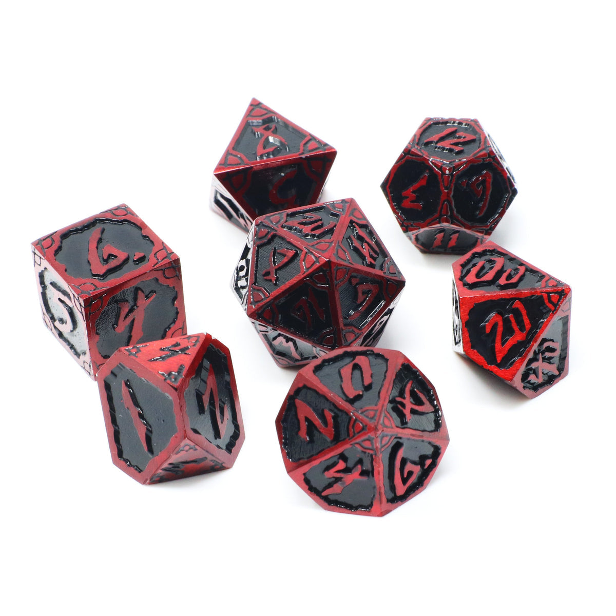 7Pc Rpg Set - Hellforge Hexbreaker – The Gaming Goat Spring Tx