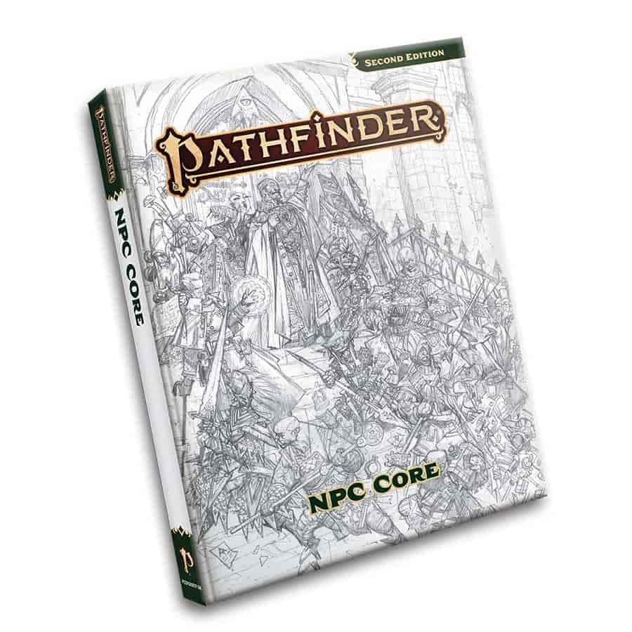 Pathfinder Rpg (2E): Npc Core (Sketch Cover) – The Gaming Goat Spring Tx